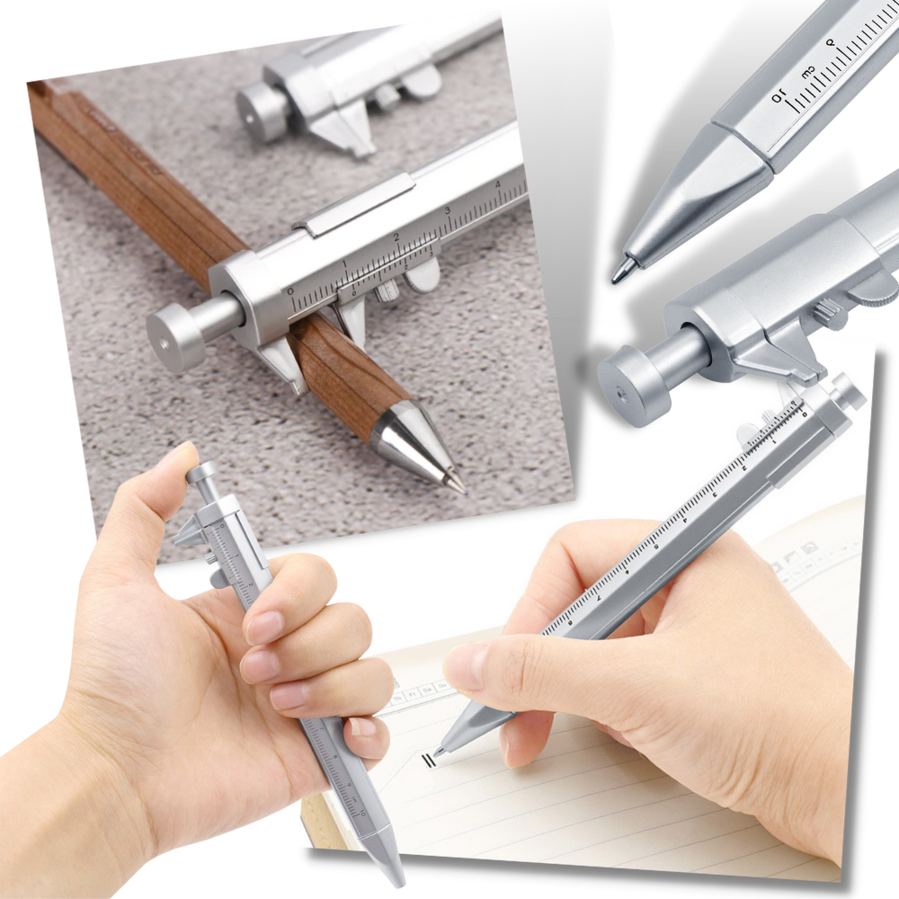 Vernier Caliper Ballpoint Pen - Multifunctional Calliper Ballpoint Pen ...