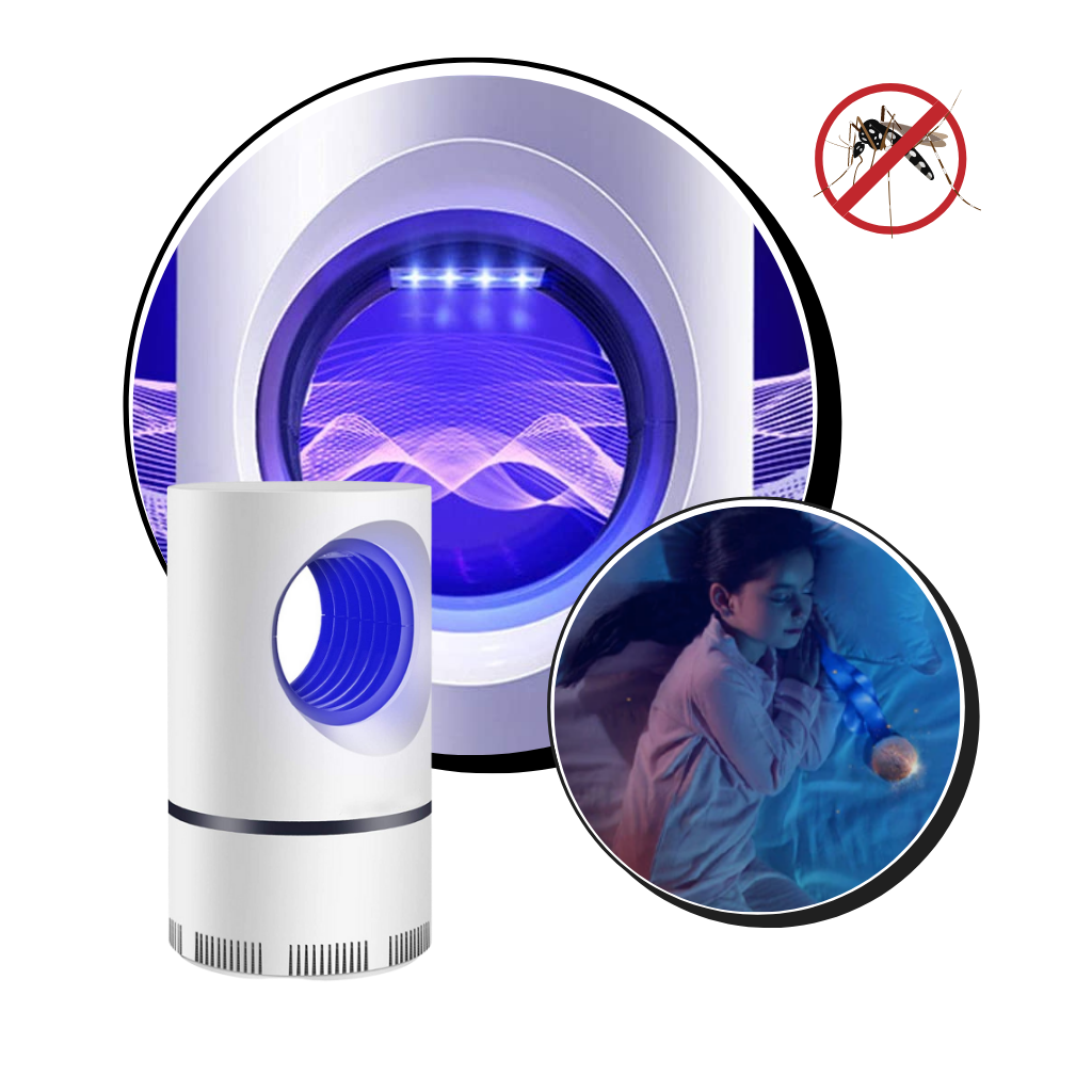 Mosquito Killer Lamp Pest Insect Trap Fly Zapper LED Light Suction Fan