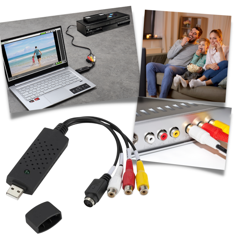 VHS to USB converter | Transfer VHS to Digital | VHS to DVD converter